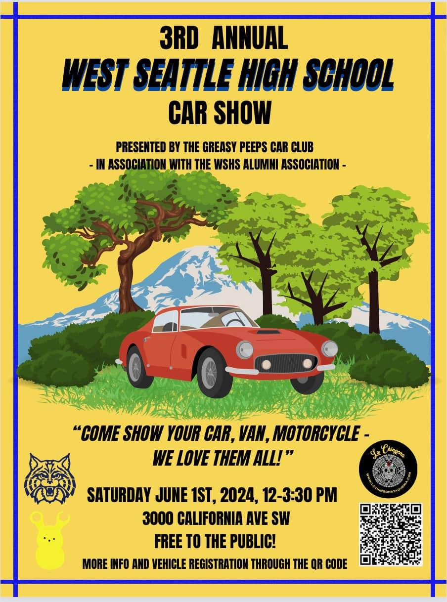 West Seattle High School car show set to shine June 1 | Westside Seattle